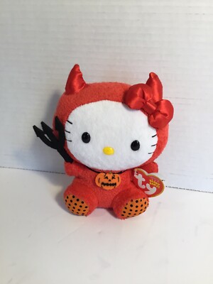 hello kitty devil plush Ty, Red, Haloween | eBay