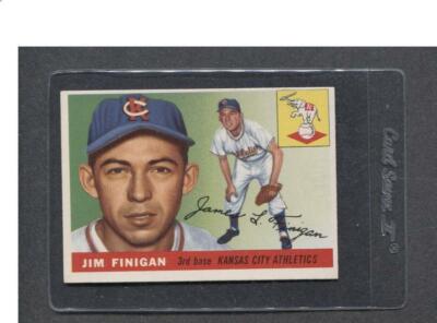 1955 Topps #14 Jim Finigan (Athletics) Ex | eBay