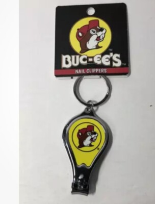 Buc-ee’s Travel Nail Clippers and Key Chain - Beaver Logo | eBay
