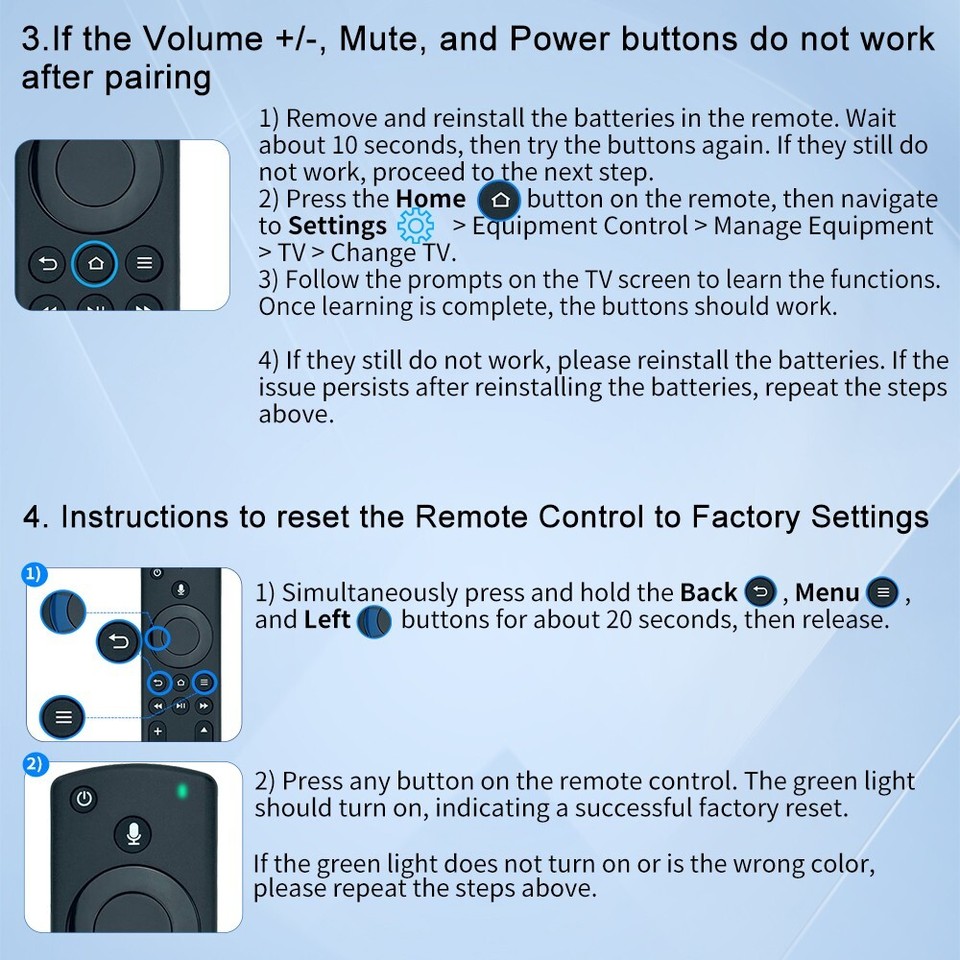 10Pcs Voice Remote For Insignia Toshiba Pioneer Omni Hisense Fire TV ...