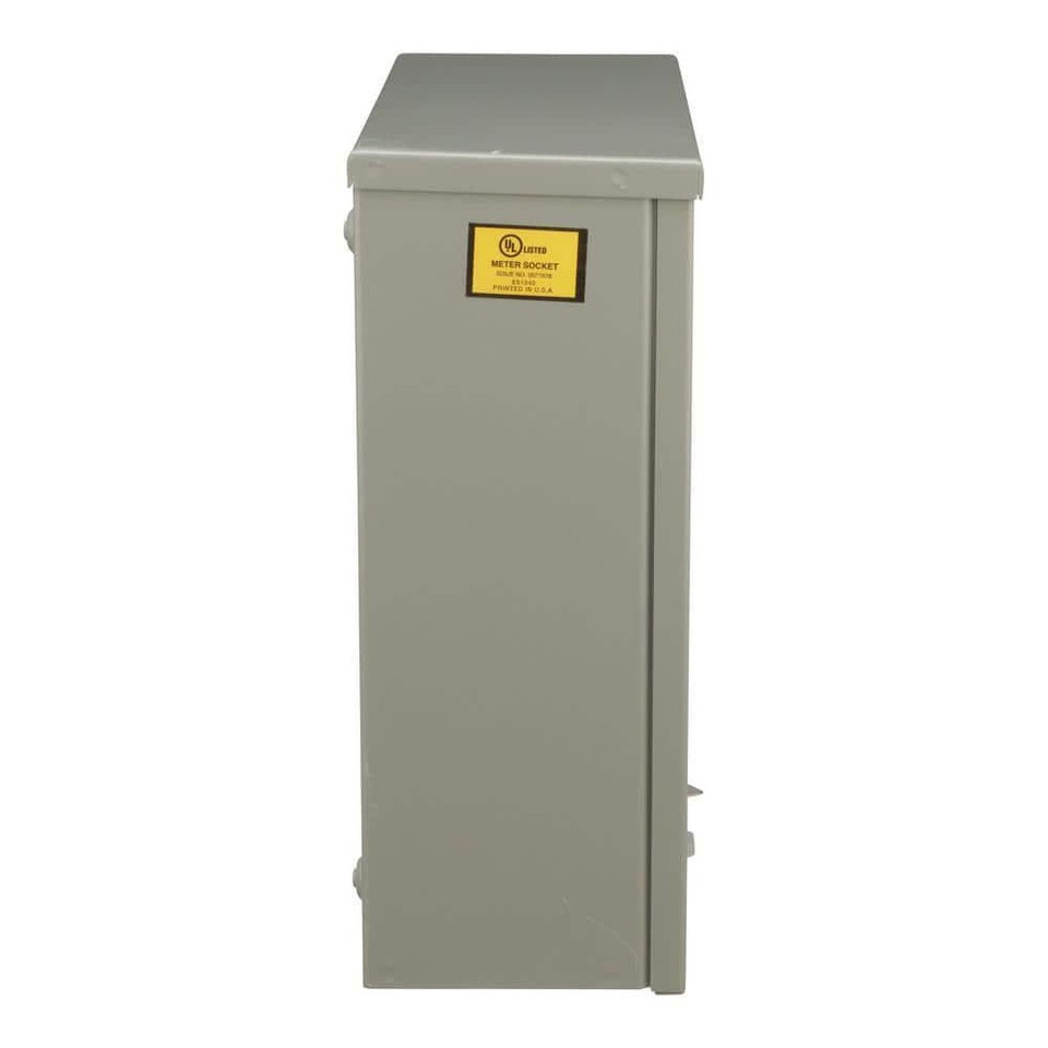 Square D Meter Socket 200-Amp 1-Phase 4-Jaw Waterproof Ringless ...