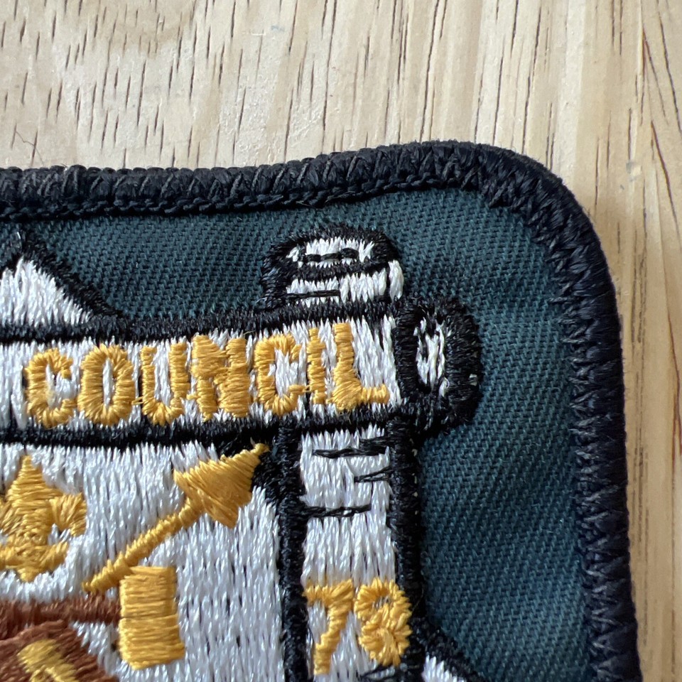 Vintage 1978 BSA Boy Scouts Of America 🇺🇸 Illowa Council Camps Patch Sew On | eBay