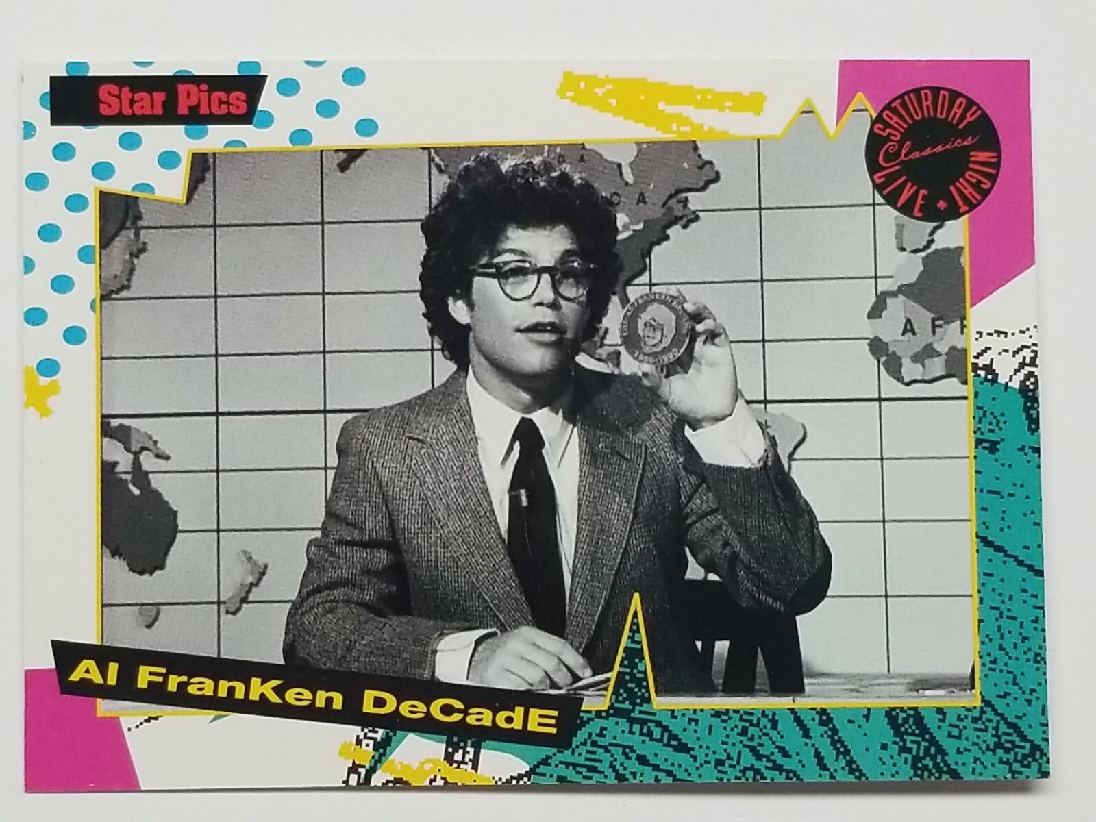 Al Franken SNL Card 1992 💥 Decade Saturday Night Live Star Pics # 121 ...