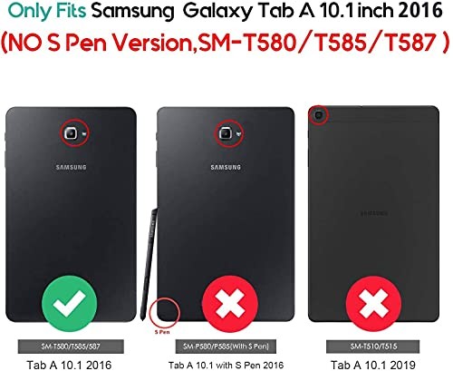 Protective Case for Samsung Black/Blue [NO Screen Protector] / 2016 ...