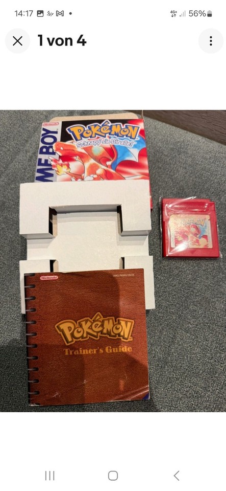 Pokémon: Rote Edition (Nintendo Game Boy, 1999) 45496730734 | eBay