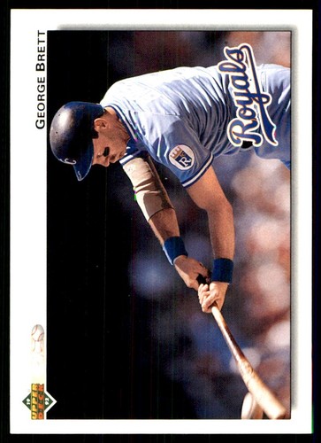 George Brett 1992 Upper Deck #444 Royals MLB READ FREE SHIPPING ...