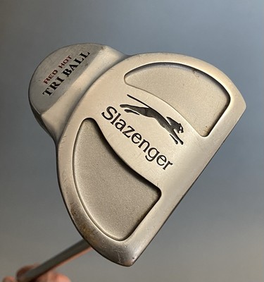Slazenger Red Hot Tri Ball Golf Putter (RH) Steel Shaft Original Grip ...