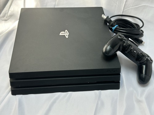 Sony PlayStation 4 Pro 1TB Video Game Console - PS4 -Jet Black (CUH ...
