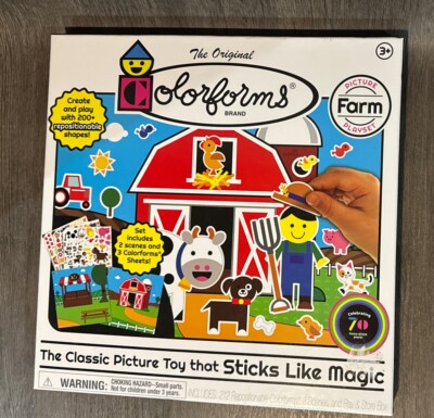 Colorforms The Original Farm Picture Playset | eBay