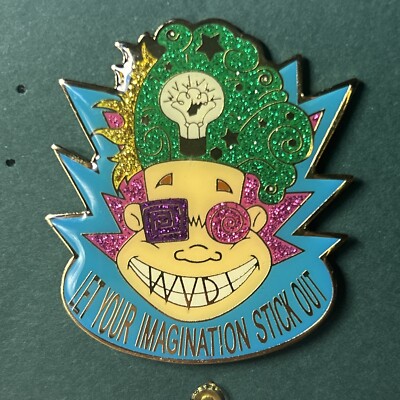 Destination Imagination Pin 2001 Let your imagination stick out Comb ...