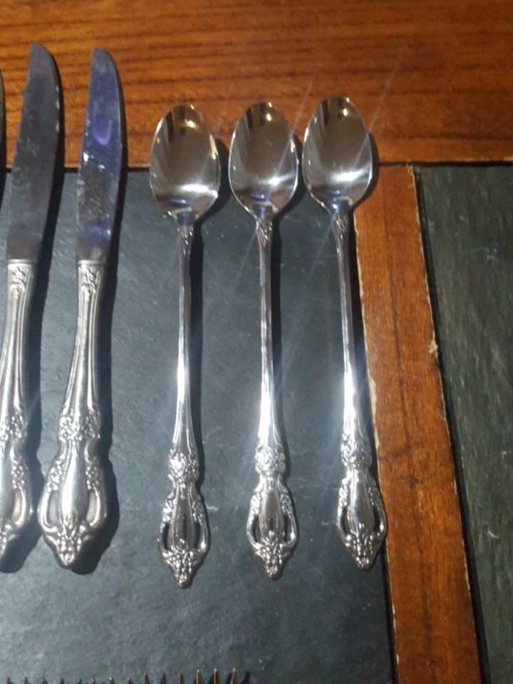 14pc Oneida Distinction Deluxe HH Raphael Stainless Steel Mix | eBay