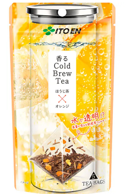ITOEN ITO EN Cold Brew Tea Hojicha ~ Orange Tea Bag 5P | eBay