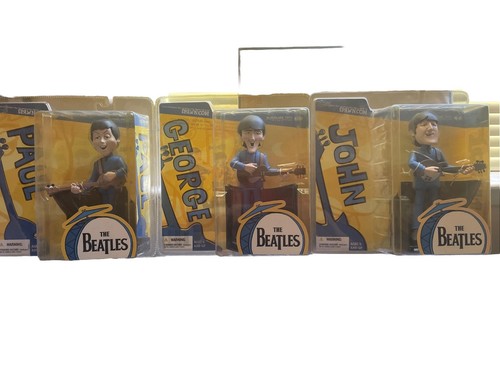 The Beatles Figures Cartoon Series 2004 McFarlane Toys Fab John Paul ...