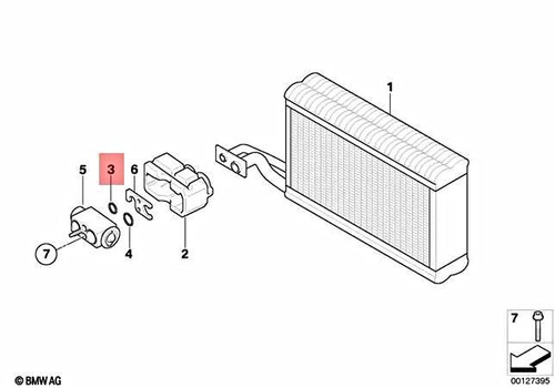 Genuine BMW ROLLS-ROYCE Alpina Hybrid M5 M6 Gasket Ring 11.1x1.78 ...