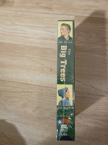 "The Big Trees" VHS 1952 Video Tape Kirk Douglas Color BUY 2 GET 1 FREE ...