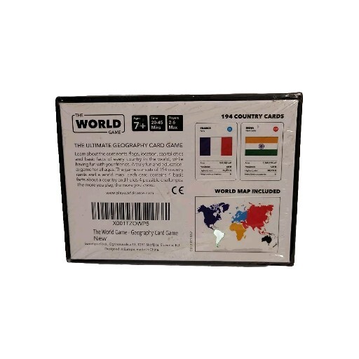 THE WORLD GAME The Ultimate Geography Card Game--NIB | eBay