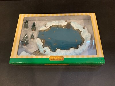 1999 Lemax Mill Pond Village Accessory Landscape Accents Set Of 6 ...