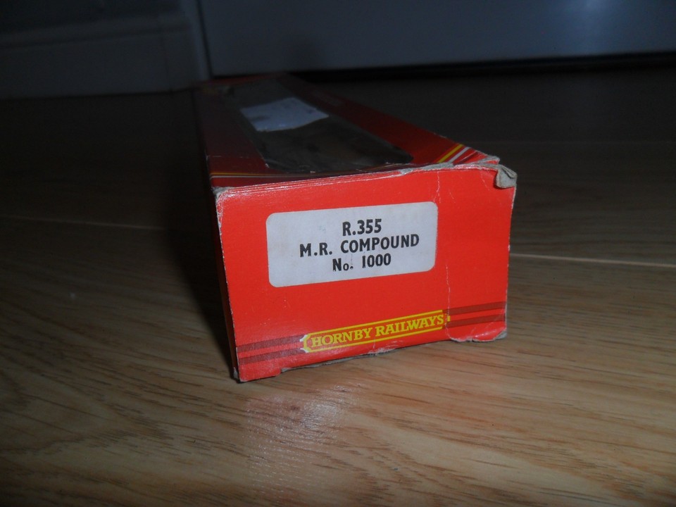 R355 MR Compound No. 1000 Locomotive for Hornby OO Gauge Model Railway ...