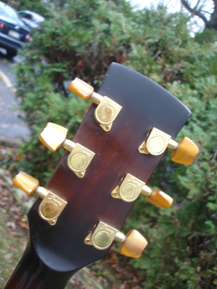 Ibanez Artwood AW30 DVS Dark Violin Sunburst Guitar Solid Top 00's | eBay