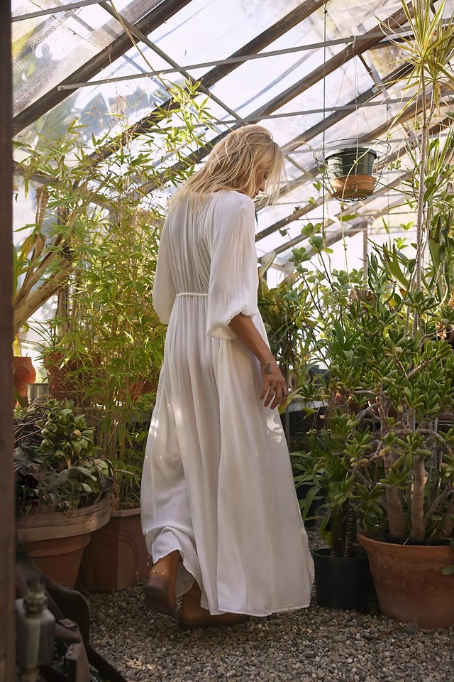 Free People Free-est Plenty Of Love Maxi Dress Asymmetrical Lace XL NWT ...