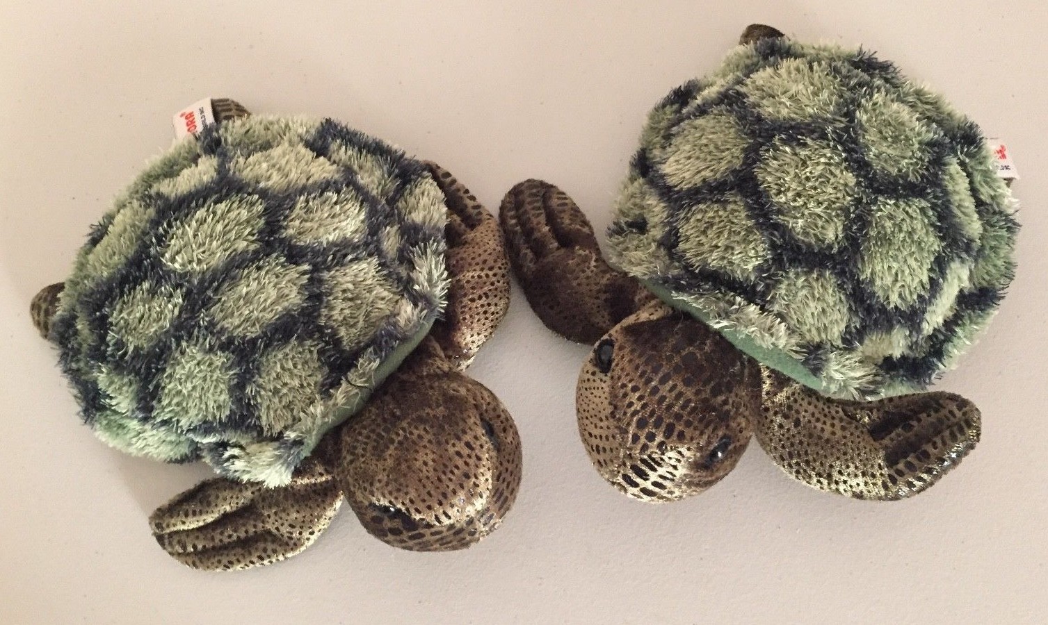 SEA TURTLES beanbag plush Aurora 7" set of 2 | eBay