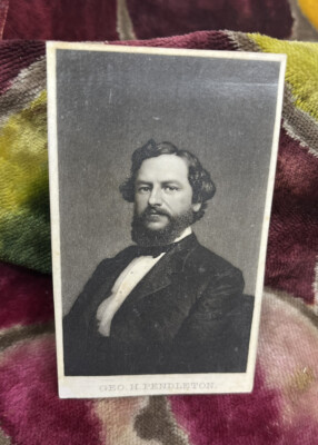 GEORGE H PENDLETON CDV PHOTO CIVIL WAR R.R. LANDON | eBay