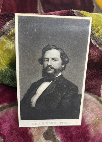 GEORGE H PENDLETON CDV PHOTO CIVIL WAR R.R. LANDON | eBay