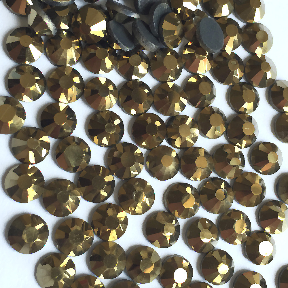 1440 pcs DMC Iron On Hotfix Crystal Rhinestones Colors SS6 SS10 SS16 ...