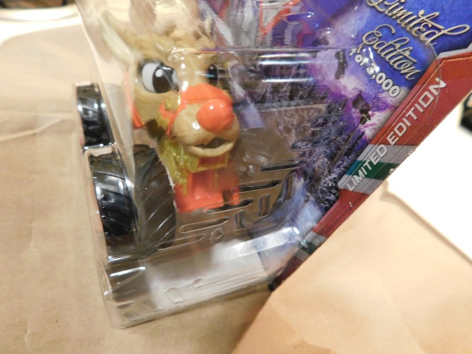 2023 SM Monster Jam Exclusive Holiday Prancer Dancer, Vixen, and ...