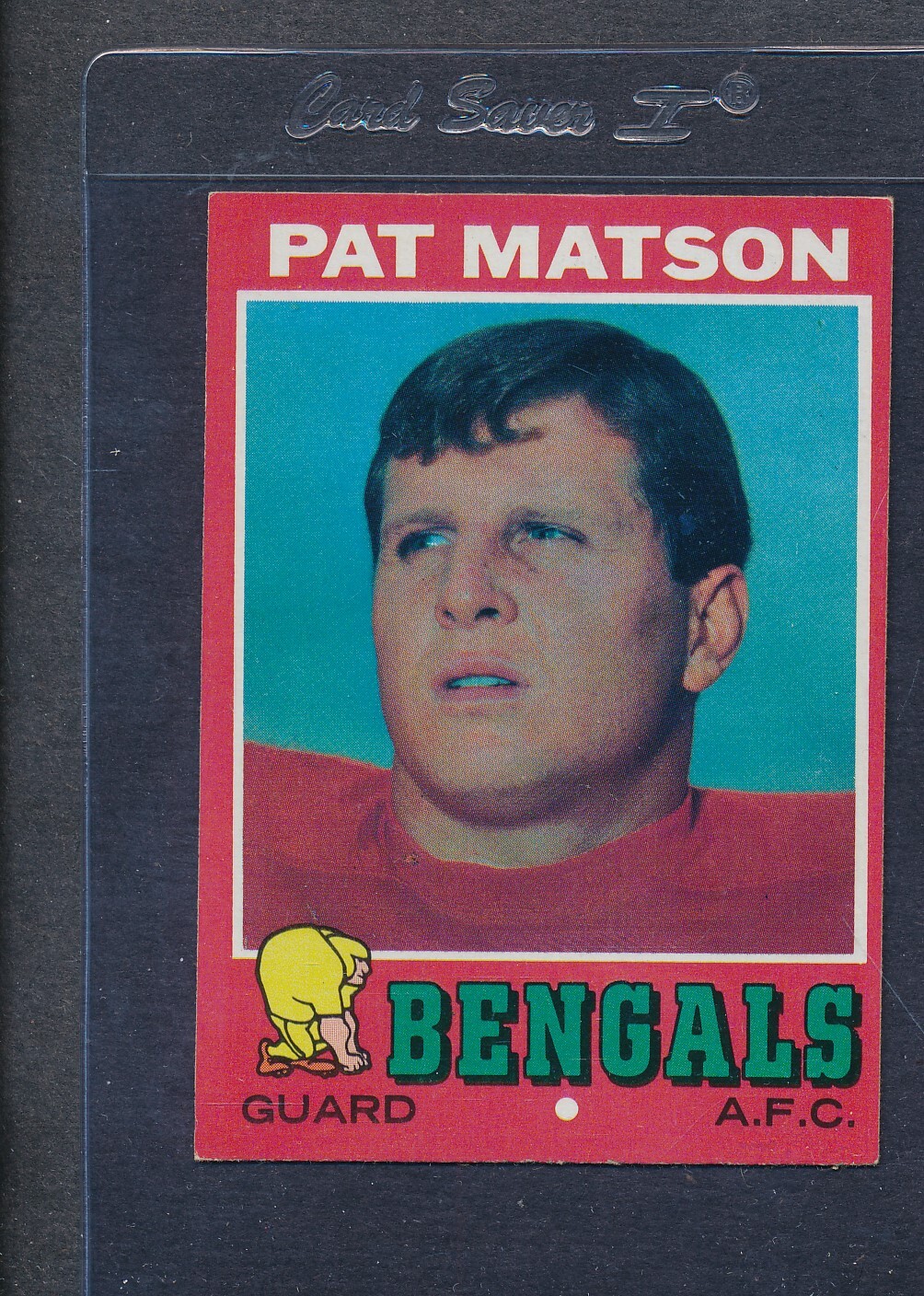 1971 Topps #072 Pat Matson Bengals EX/MT *2743 | eBay