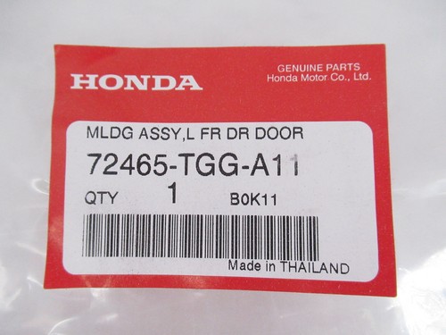 Genuine OEM Honda 72465-TGG-A11 Driver Front Door Sash | eBay