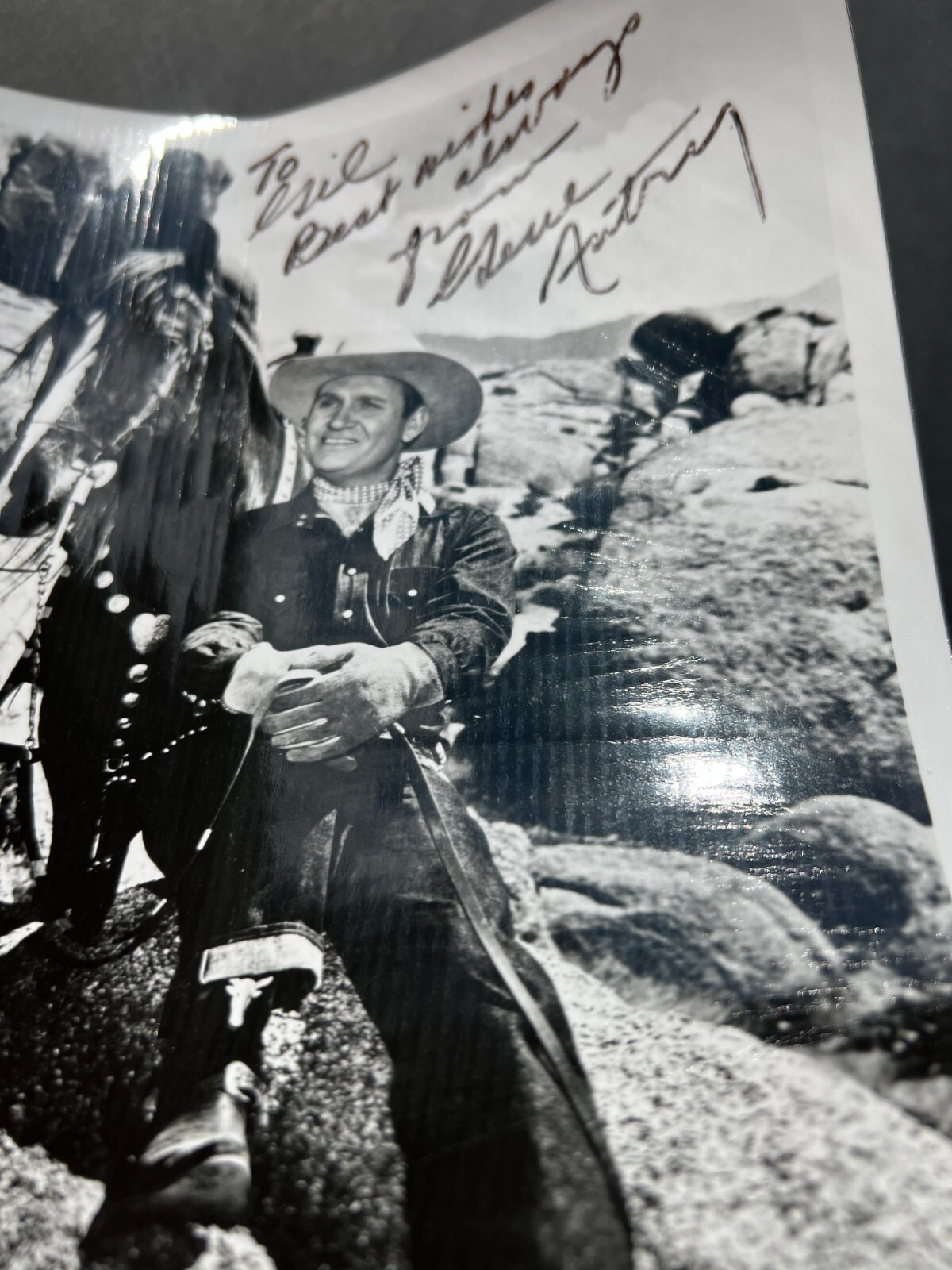 GENE AUTRY ~ Autographed/Signed 8x10 Photo ~ No COA | eBay