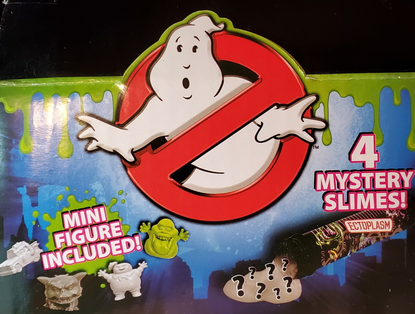 X5 Mattel 2019 Ghostbusters Ectoplasm Test Tube Mystery Slime Mini ...