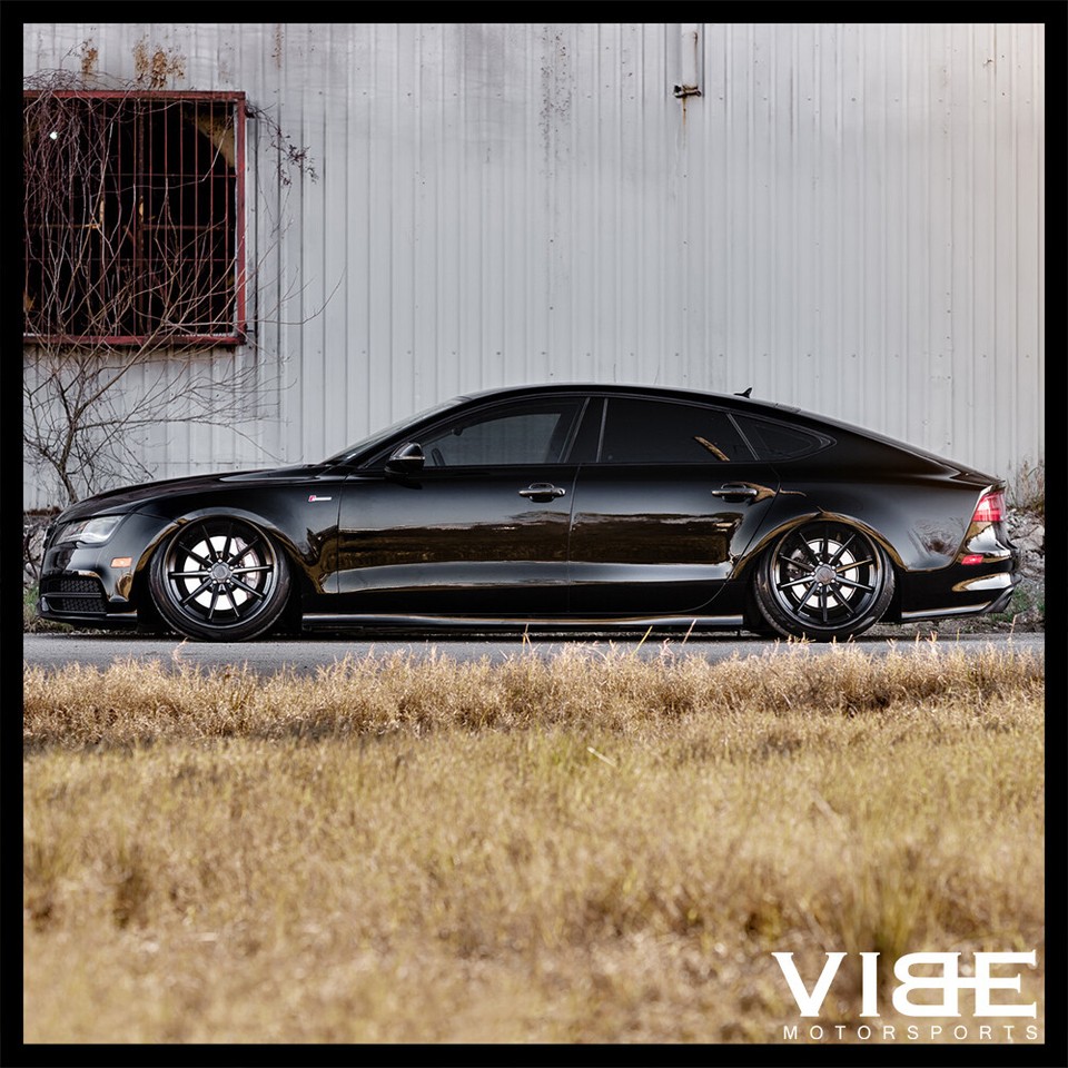 20" Ferrada FR4 Black Concave Wheels Rims | Fits Audi A7 S7 ...