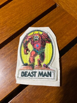 BEAST MAN IRON ON PATCHES 2” X 2 1/2” | eBay
