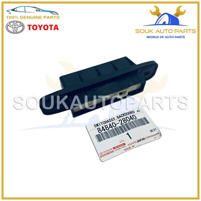 84840-28040 TOYOTA GENUINE BACK DOOR OPENER SWITCH 8484028040 OEM | eBay
