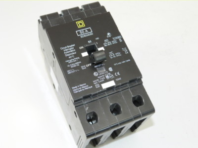 Square D EDB34050 3p 50a 480v Circuit Breaker NEW 1yr Warranty | eBay