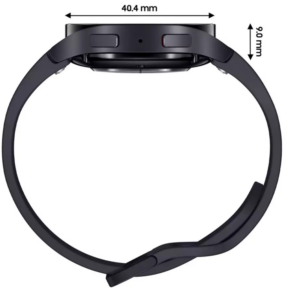 Samsung Galaxy Watch 6 SM R940 44mm Smart Watch Fitness Tracker Black ...