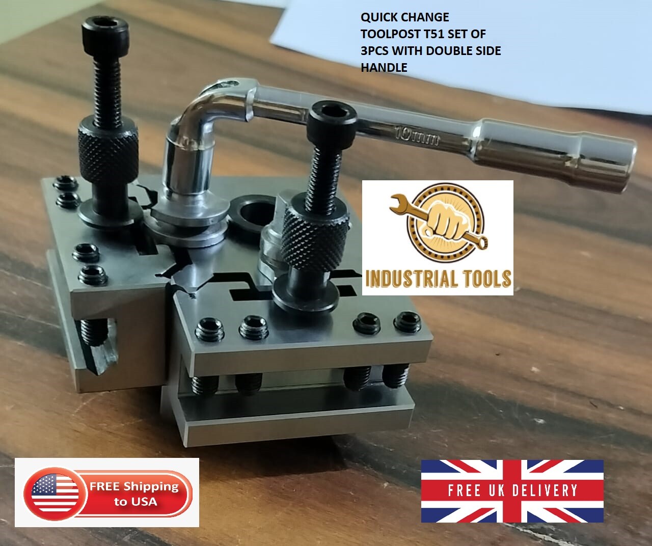 NEW Quick Change Toolpost T51 T1 Boxford Warco,Colchester,Bantam | eBay
