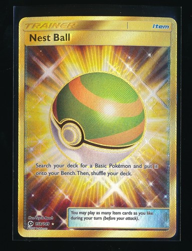 2017 POKEMON SUN AND MOON #158 NEST BALL SCR | eBay