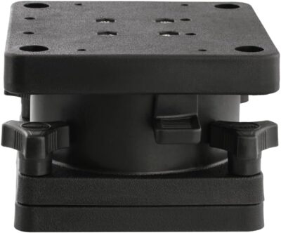 Scotty 1026 Swivel Pedestal Mount for All Downrigger Models 5 1/2” x 5 ...