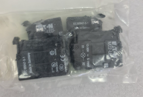 LOT OF 5 PCS Eaton Moeller 216557 M22-LED-W 12-30vAC/DC White LED ...