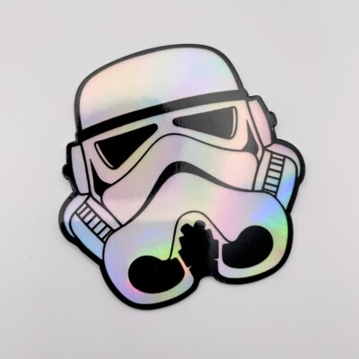 HOLOGRAPHIC STORMTROOPER Sticker Star Wars Decal - FREE SHIPPING | eBay