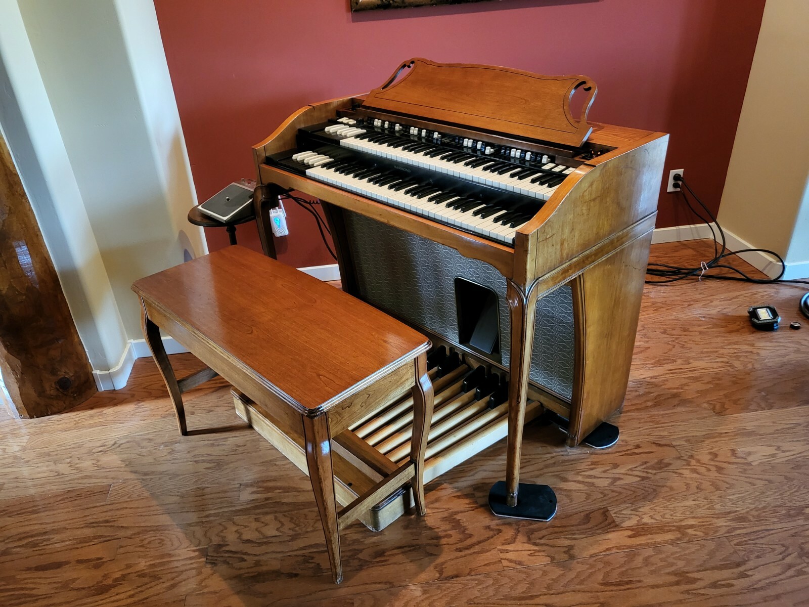 Hammond A-102 Organ with Leslie 147 Rotary Speaker | eBay