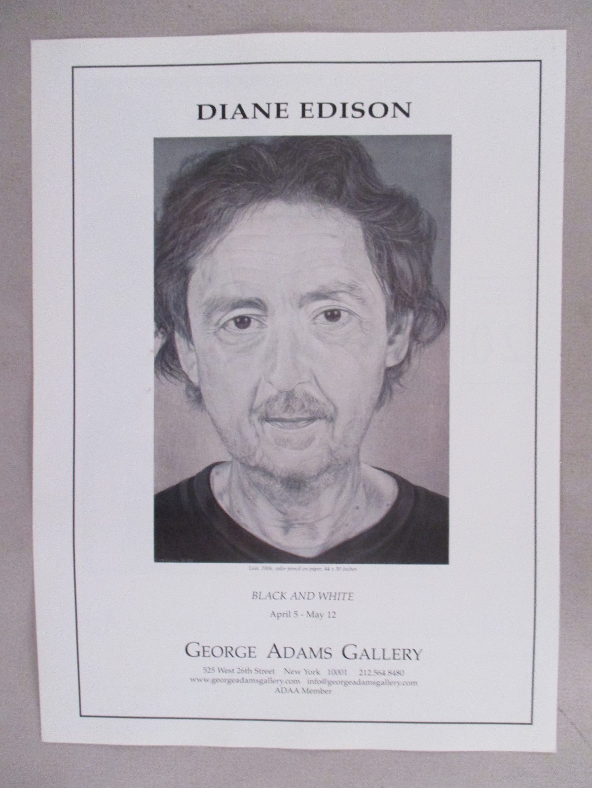 Diane Edison Art Gallery Exhibit PRINT AD - 2007 | eBay