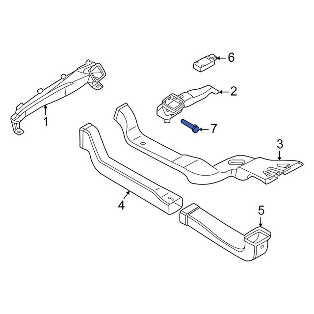 VW Golf Mk7 Interior Vent Temperature Sensor 5Q0907543 for sale online ...