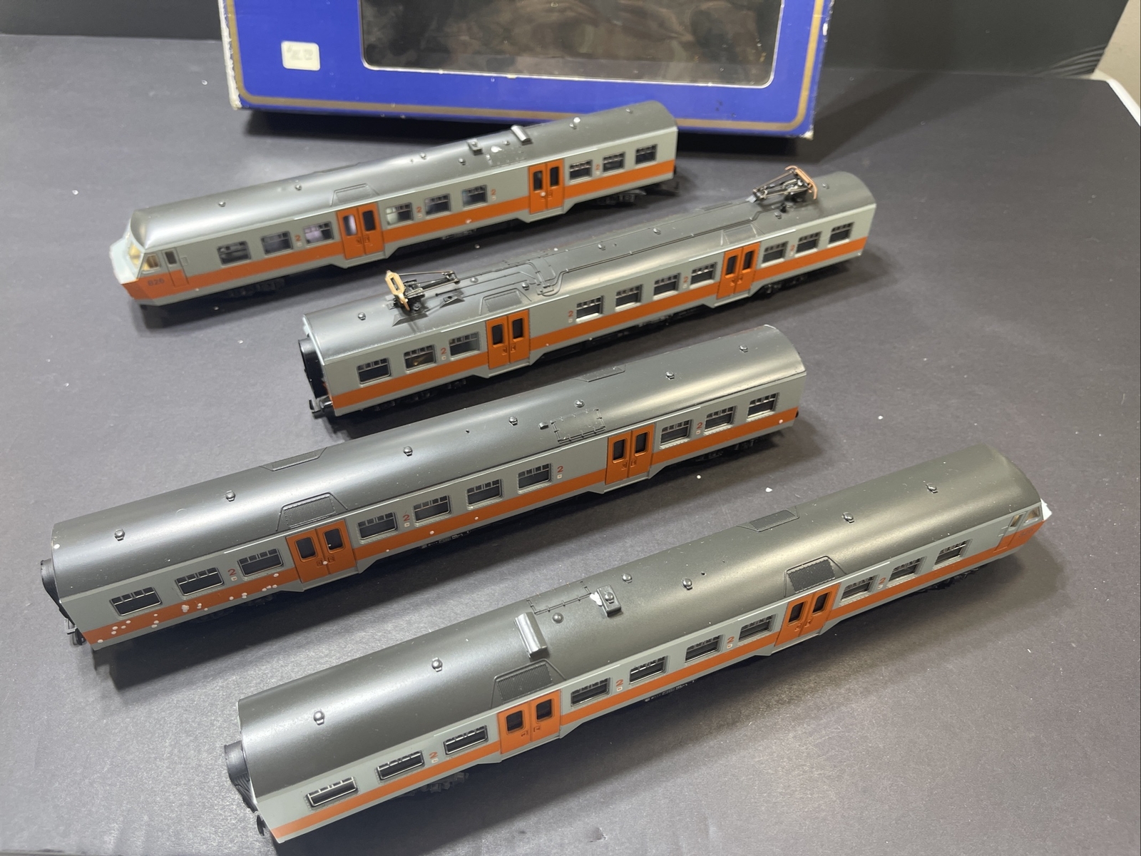 RARE HO SCALE LIMA GOLDEN SERIES 149747GP ELECTRIC PASSENGER TRAIN SET ...
