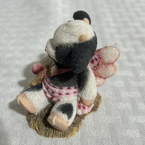 VINTAGE Mary's Moo Moos "Hay! I Love You" Figurine 1995 NO BOX ...