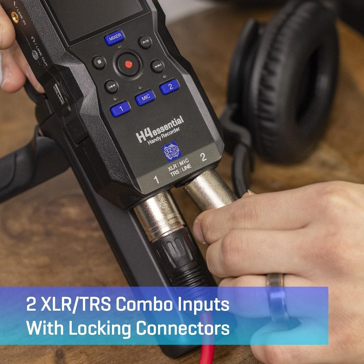 Zoom H4 Essential Series 4-Track 32-Bit Float Handheld Handy Recorder ...