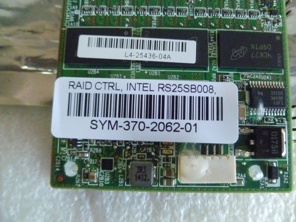Intel RS25SB008 6Gb/s PCI-E SAS 1GB Controllers RAID Card | eBay